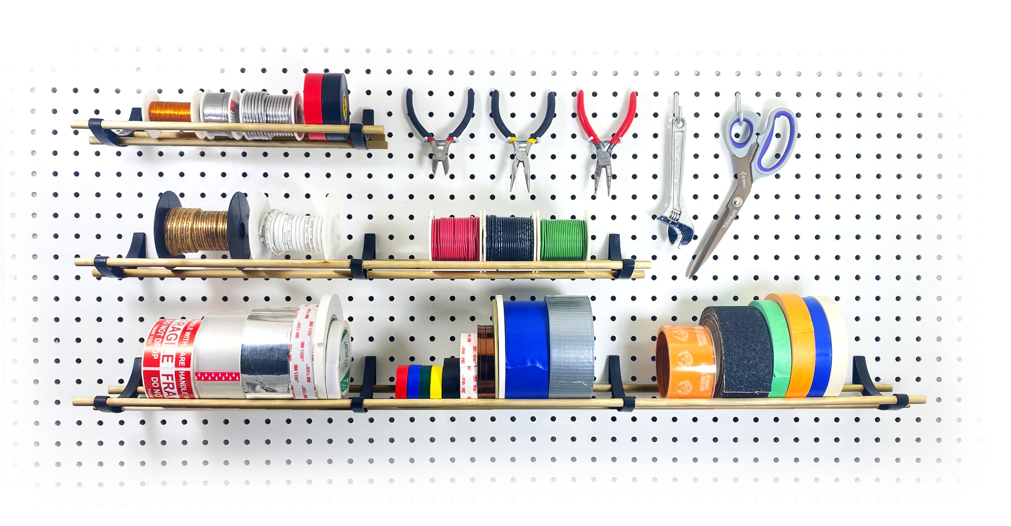 PeggyBack offers organization storage solutions for craft and shop